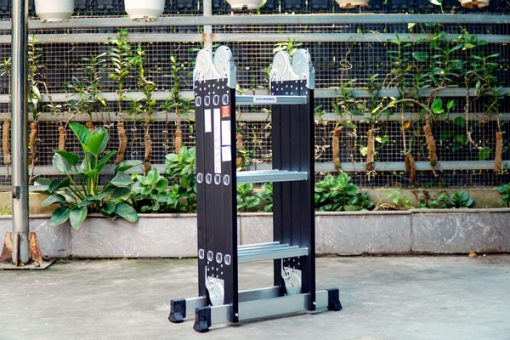 Thang Nhôm Advindeq ADM103 - Gấp 4 Đoạn Đa Năng 3 bậc